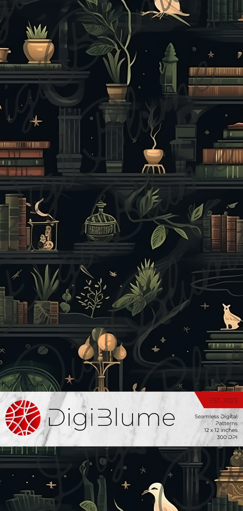 Dark Academia Styled Wizard Houses Fantasy Prints Dark Cottagecore Art ...