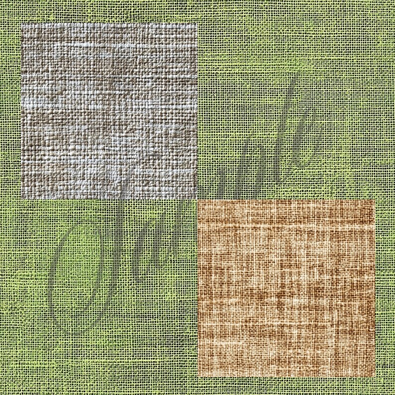 Detailed Burlap Texture Designs for Natural Scrapbooking Backgrounds ...