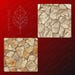 Natural Stone Texture Digital Paper: Earthy Rock Backgrounds (12x12 ...
