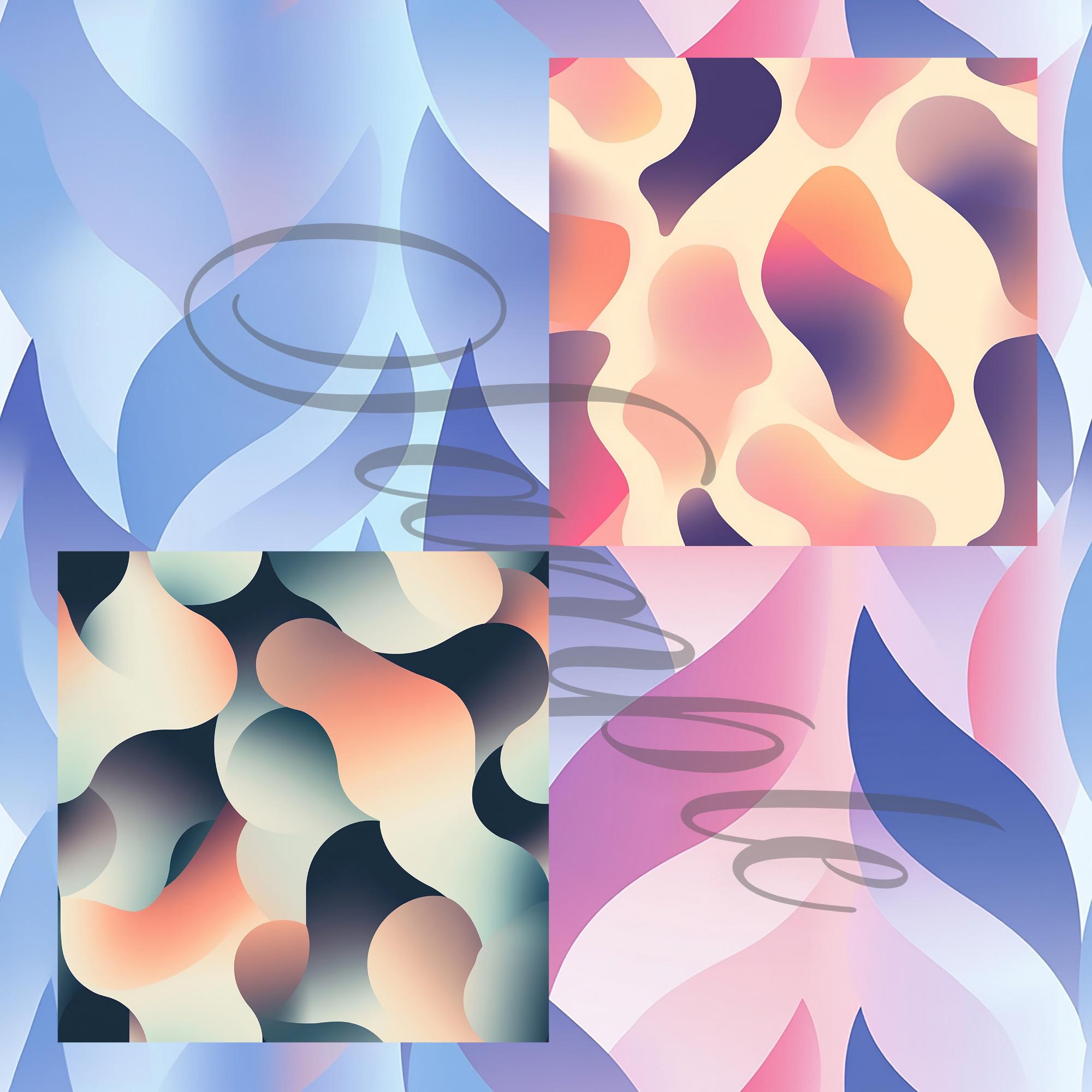 Minimalist Abstract Digital Paper for Modern Crafting and Design - Etsy