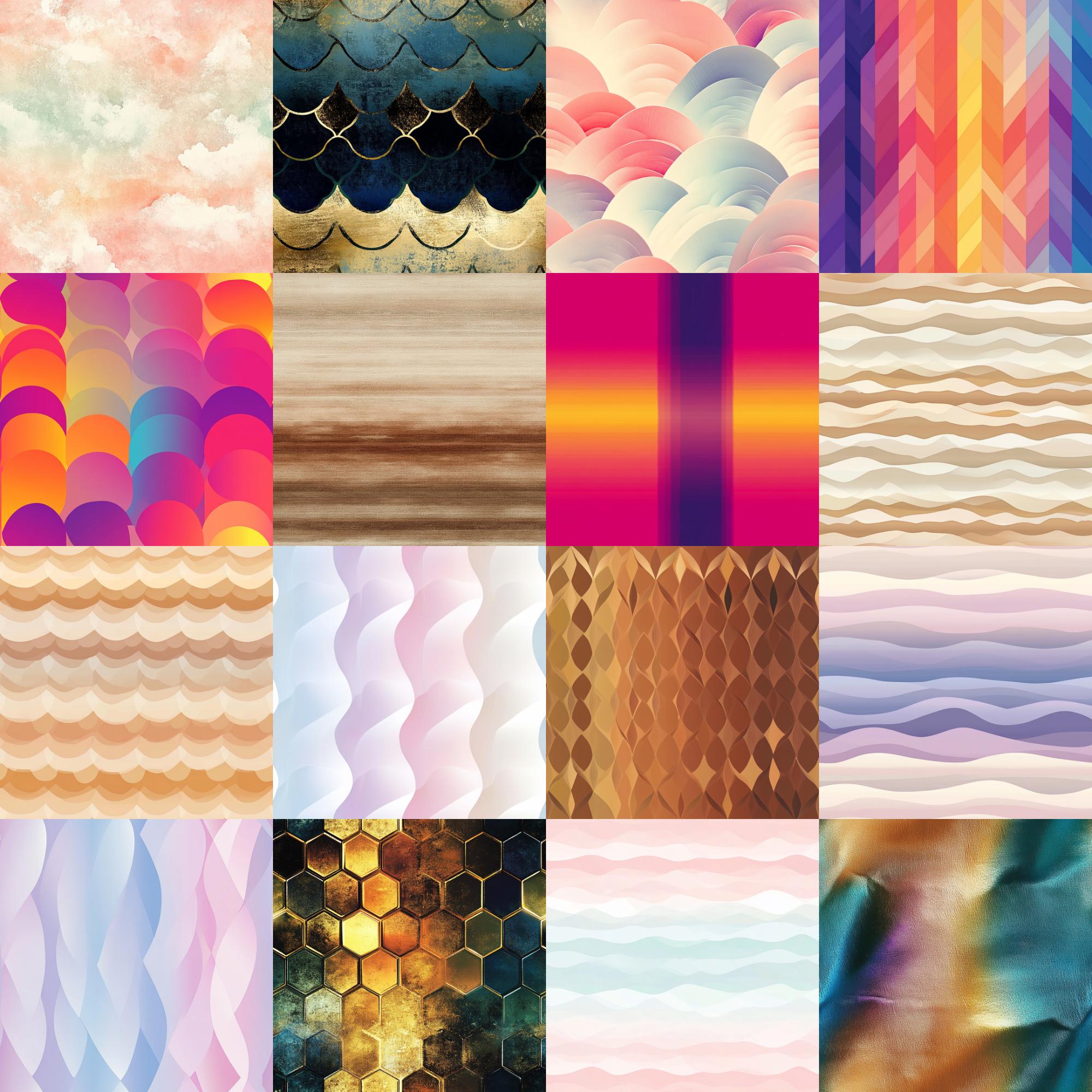Gradient Ombre Patterns | Seamless Smooth Color Transitions | Digital ...