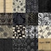 Vintage Black Paper Texture Seamless Pattern for Elegant Design - Etsy