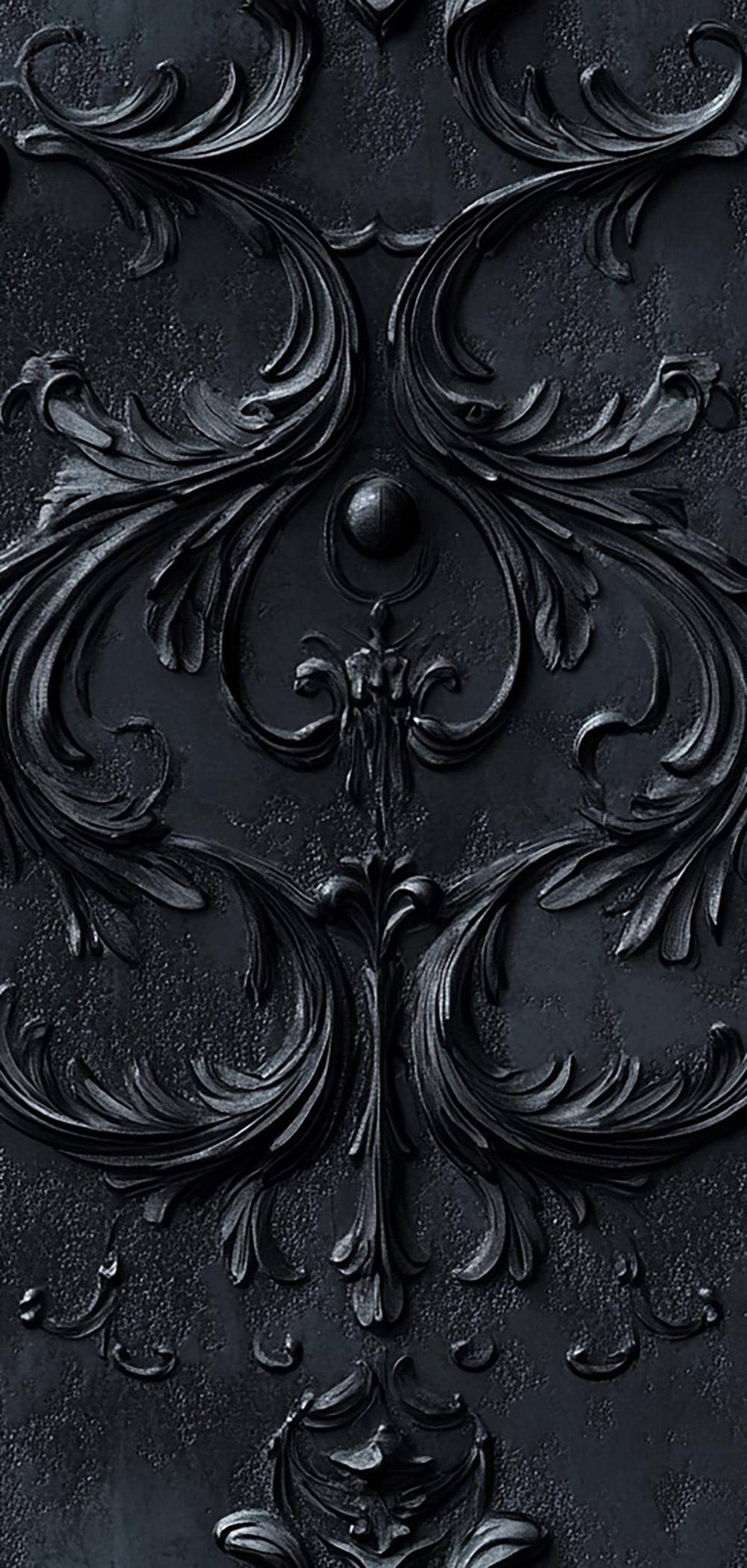 Vintage Black Paper Texture Seamless Pattern for Elegant Design - Etsy