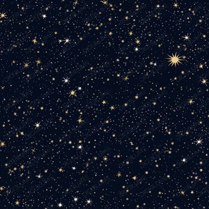 Galaxy Night Sky Scrapbook Digital Astronomy Themed Printable Starry ...