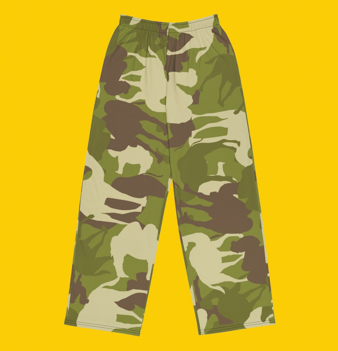 CAMELFLAGE Camo Army Pajama Pants Pajamas, Funny Pajamas, Pj's, Gift ...