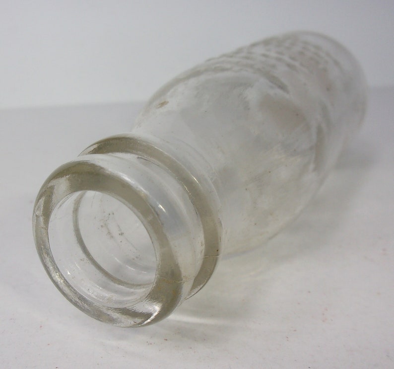 Thomas Edison Battery Oil Embossed Clear Bottle Bloomfield NJ - Etsy