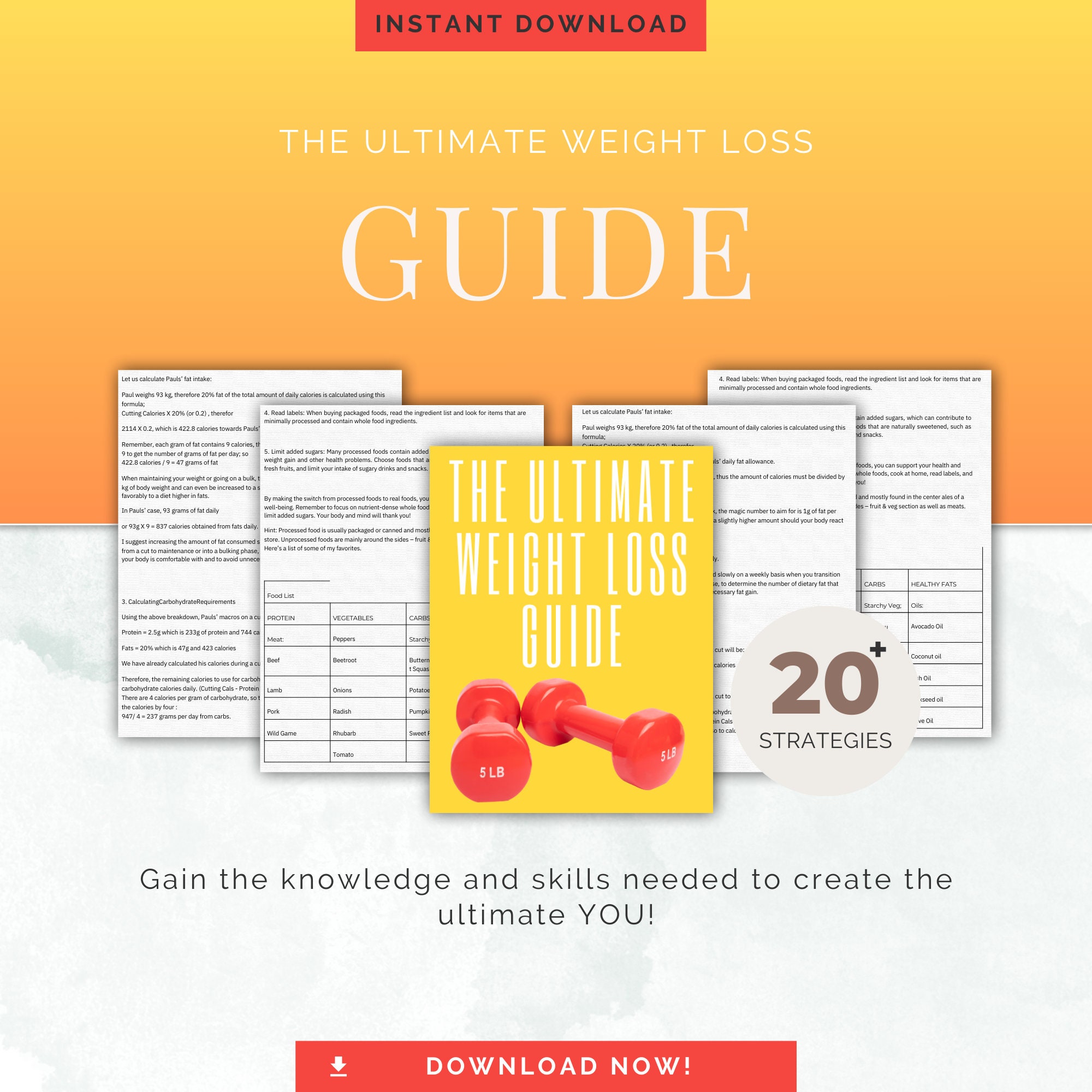 The Ultimate Weight Loss Guide - Etsy