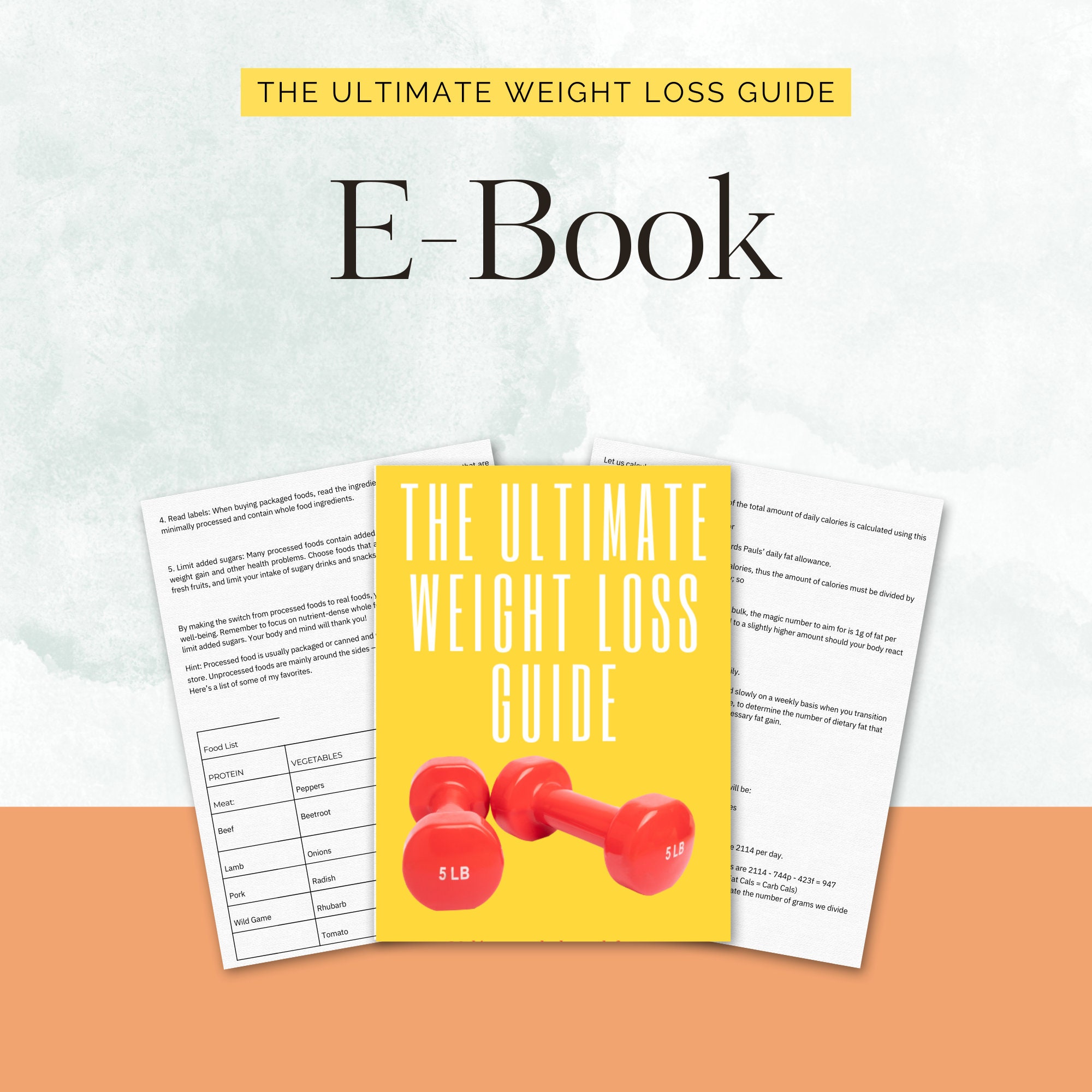 The Ultimate Weight Loss Guide - Etsy