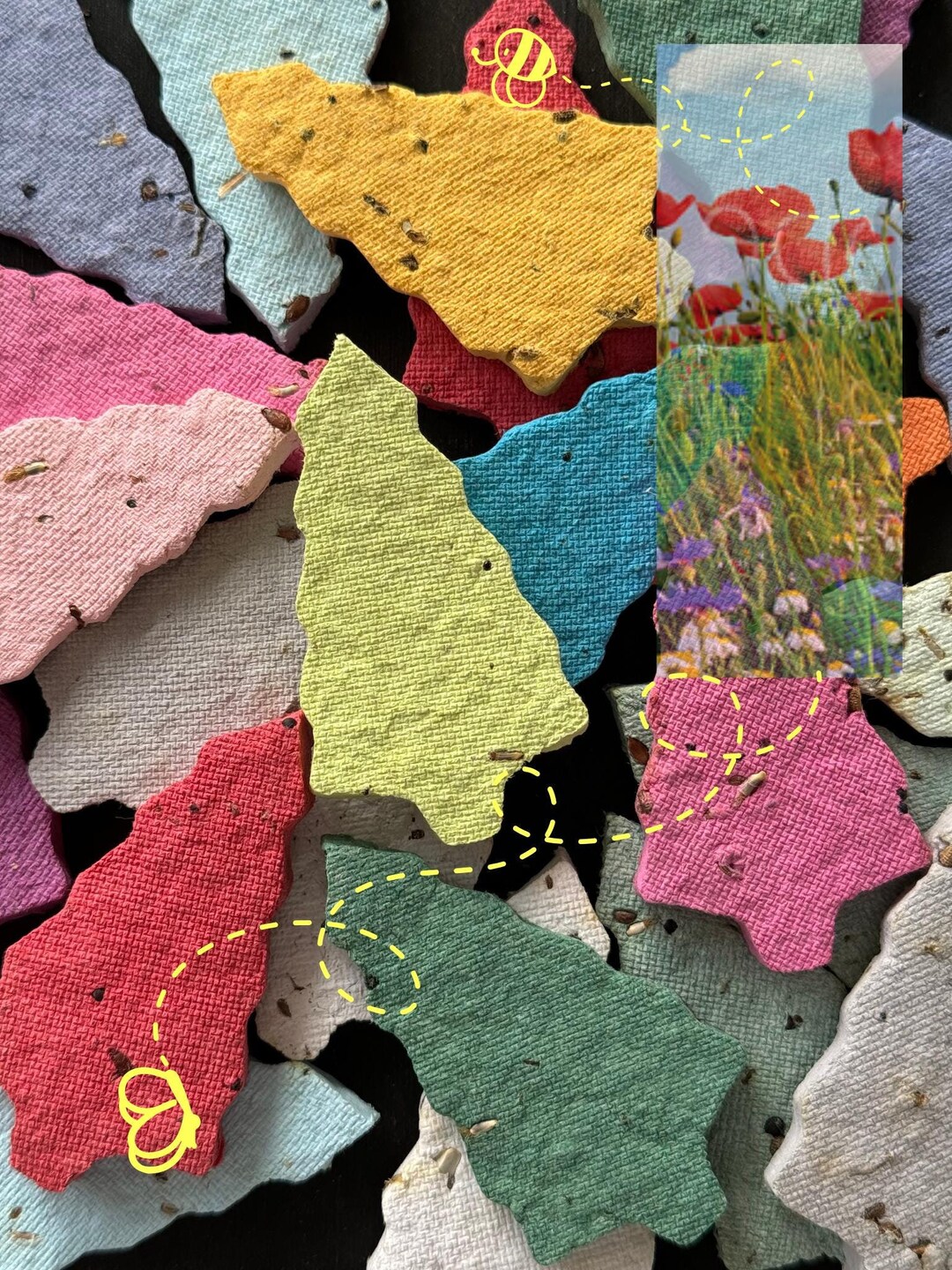 Seed Bombs Trees Wildflowers Without Grasses, Loose and Unpacked - Etsy