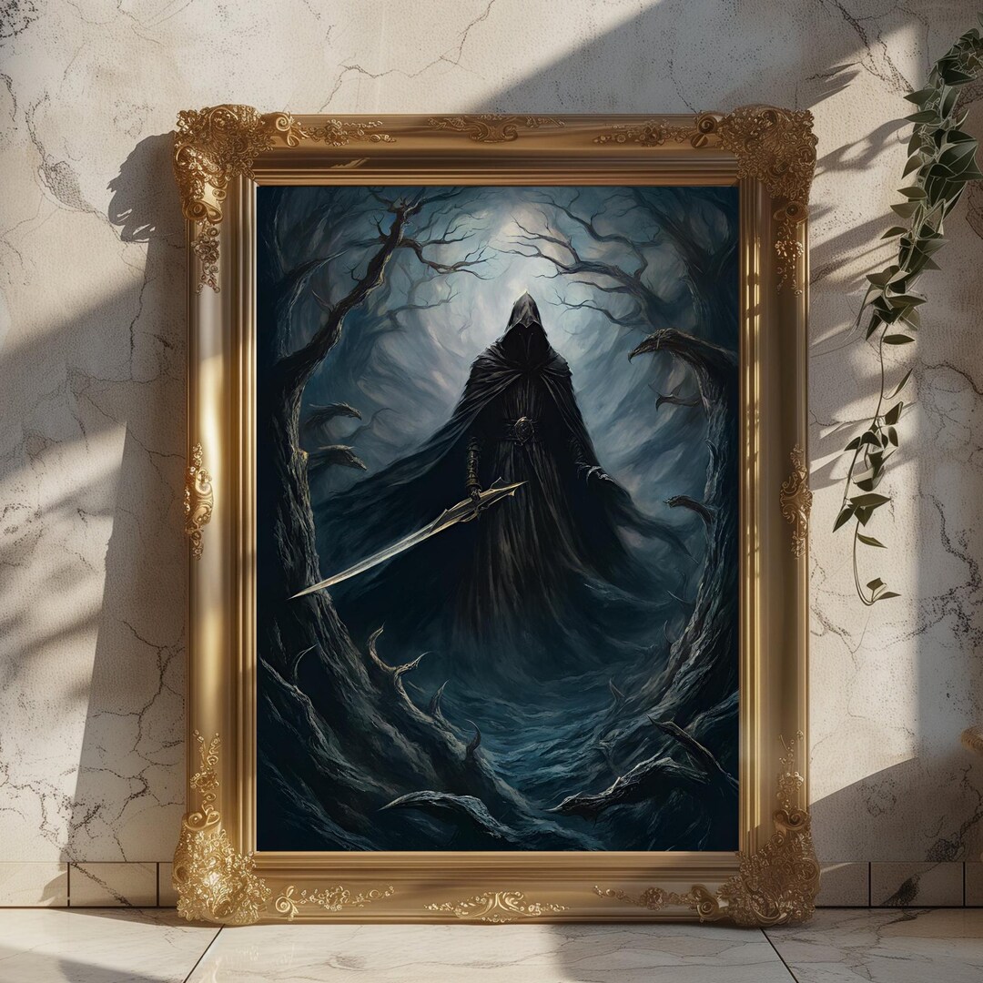 Nazgûl Poster, Nazgûl Illustration, Sauron Art, Dark Lord Art, Lord of ...