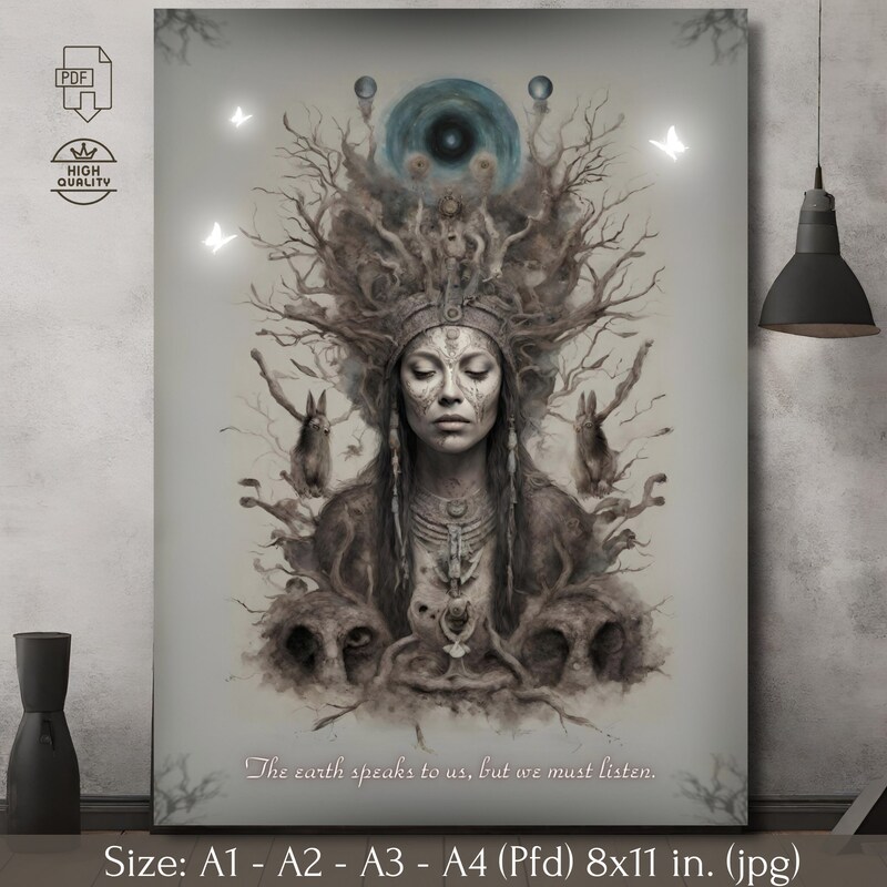 Shaman Poster - Etsy