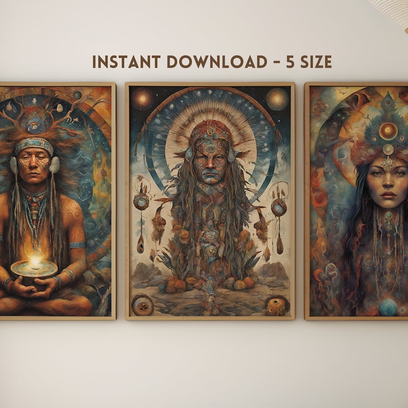 Shaman Poster - Etsy