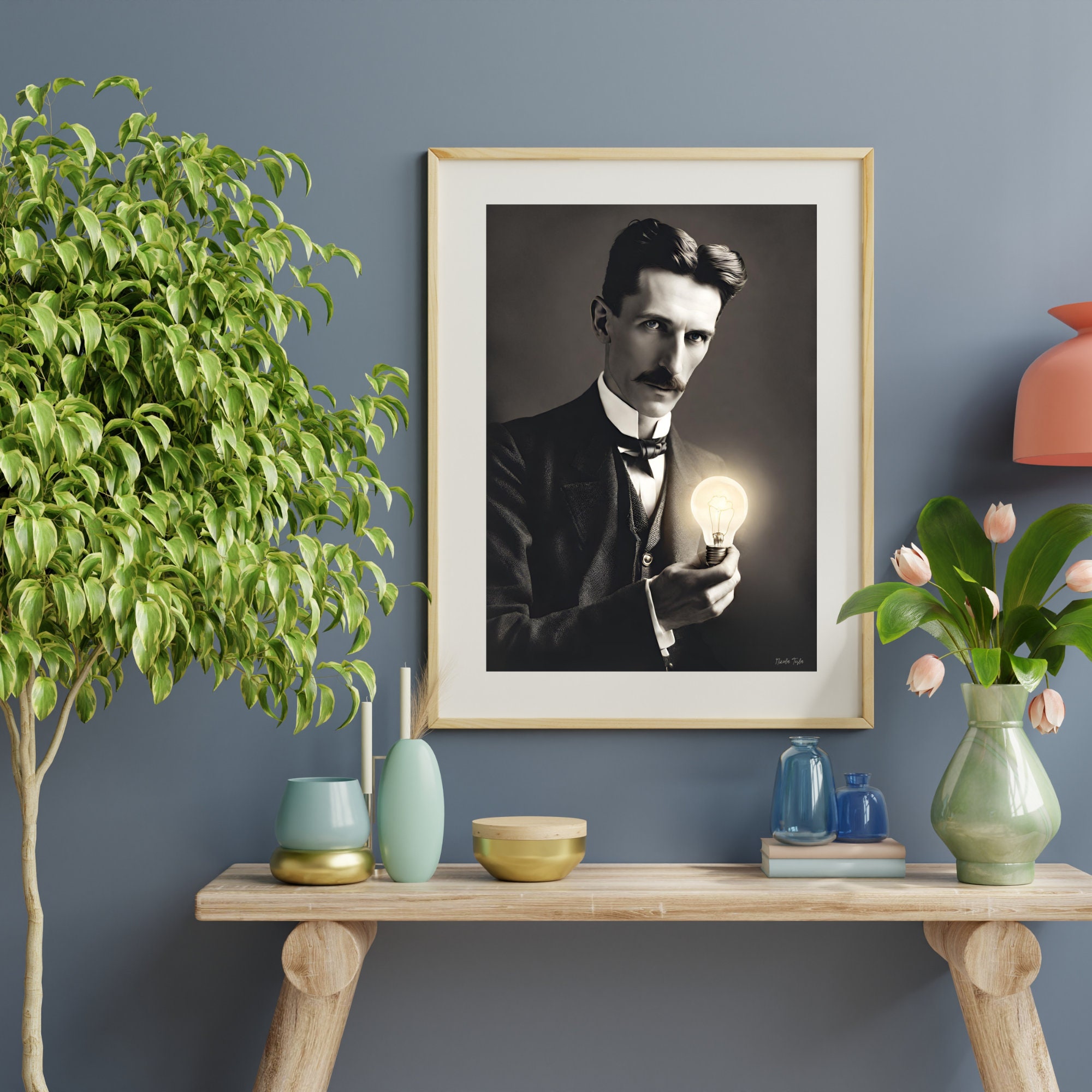 Nikola Tesla Poster, Nikola Tesla Print, Tesla Invention Poster, Tesla ...