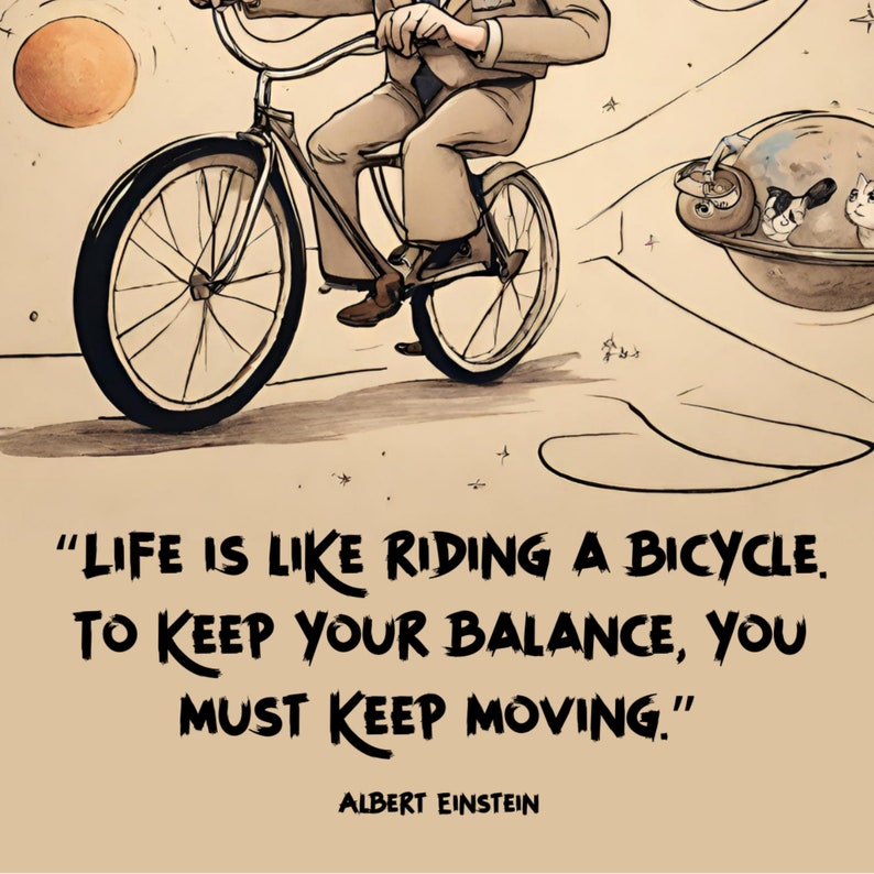 Albert Einstein Quote Poster Albert Einstein Art, Physics Quote, Theory ...