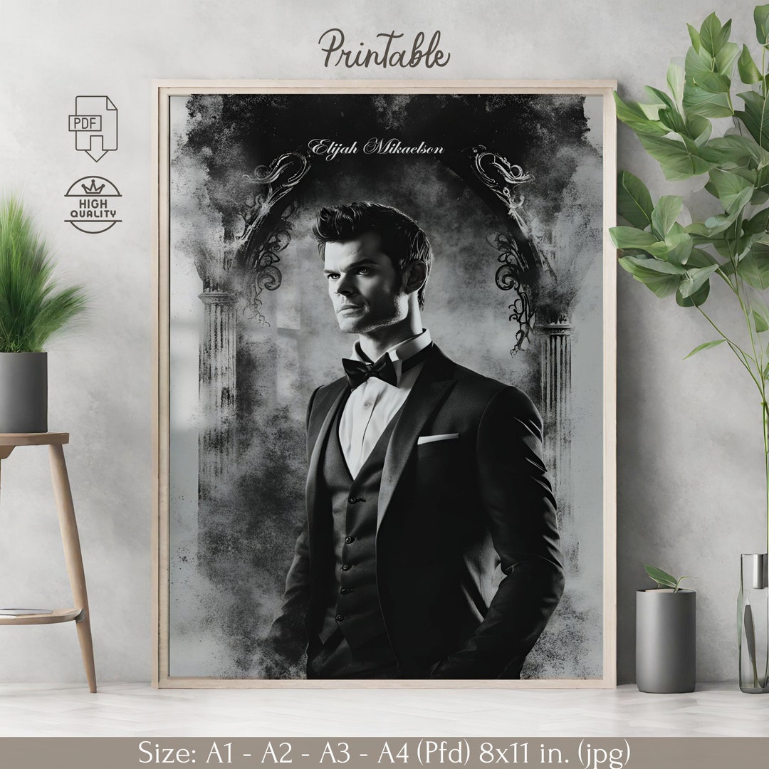Elijah Mikaelson FANS Over Here Elijah Mikaelson Poster, the Originals ...