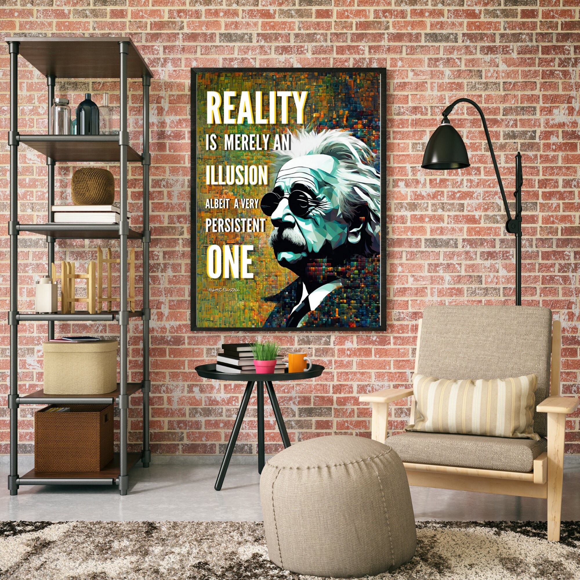 Albert Einstein Quote Poster, Einstein Large Poster, Einstein Quotes ...