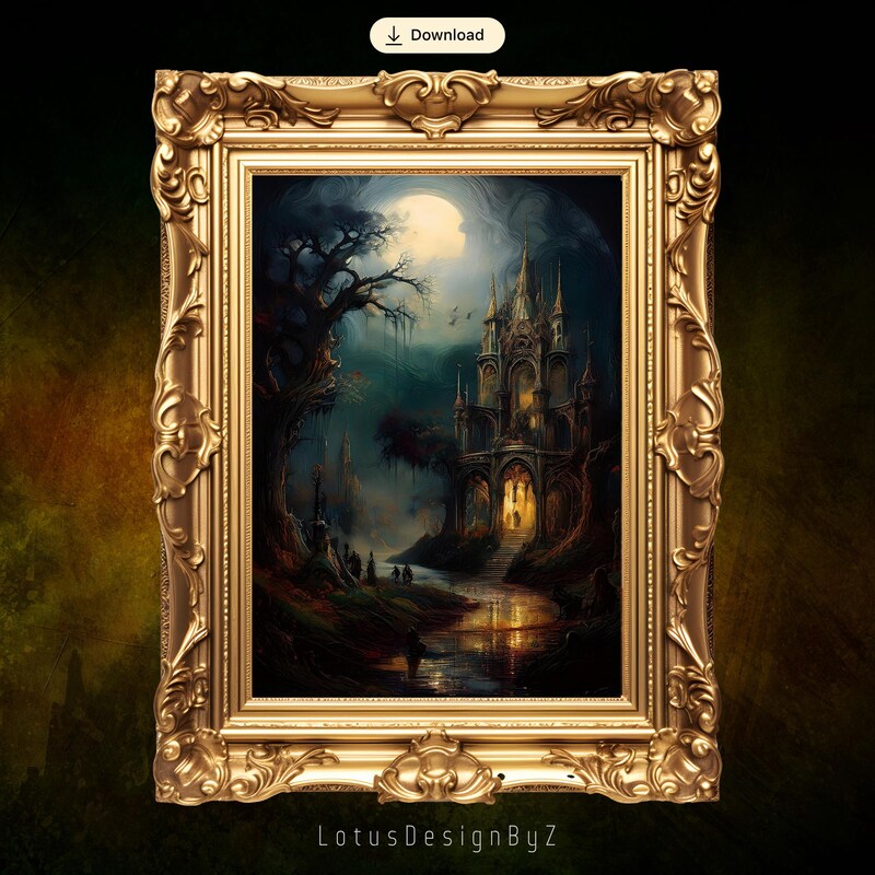 Gothic Castle - Etsy