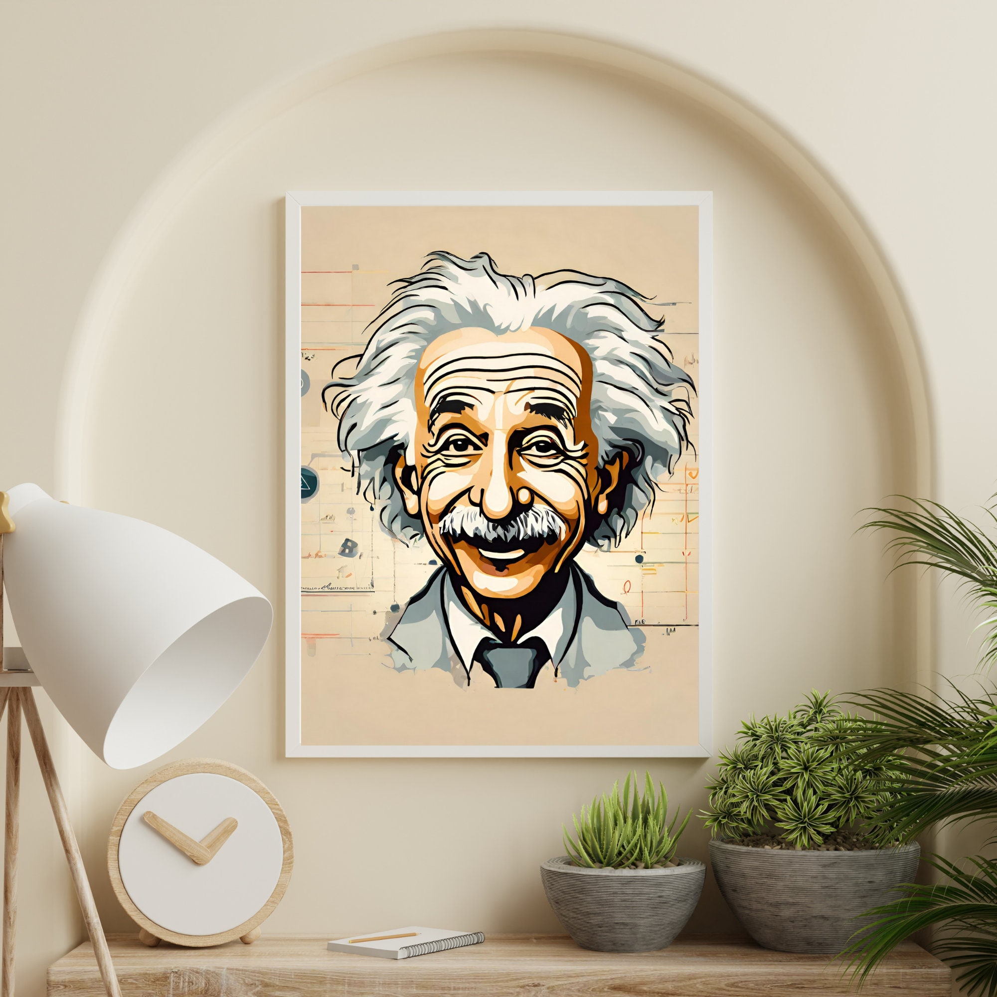 Einstein Poster Set Physics Classroom Decor, Teacher Gift Idea ...