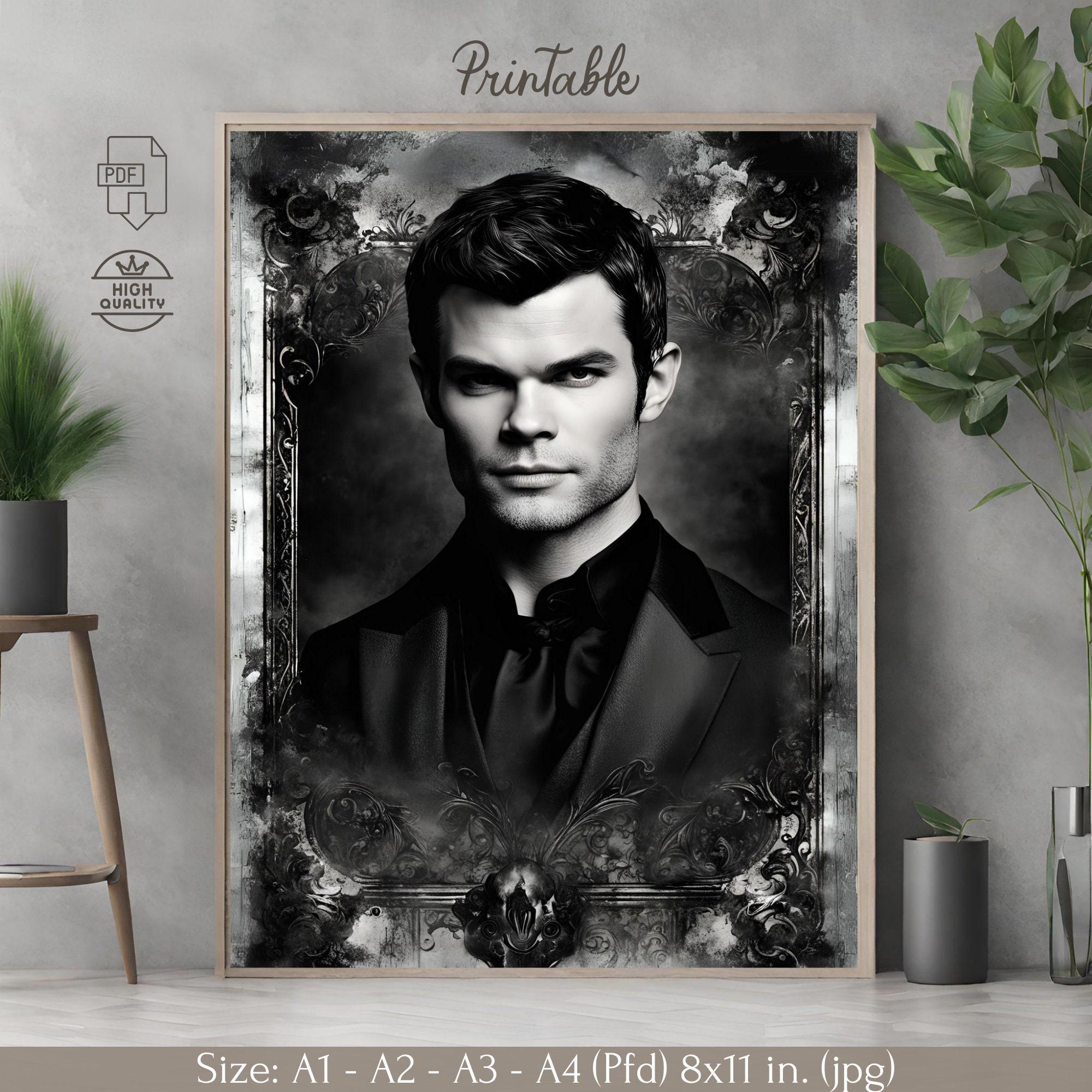 Elijah Mikaelson Fans Over Here Elijah Poster, the Originals, Vampire ...