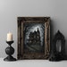 House on Haunted Hill Dark Art Poster Gothic Haunted House Digital ...
