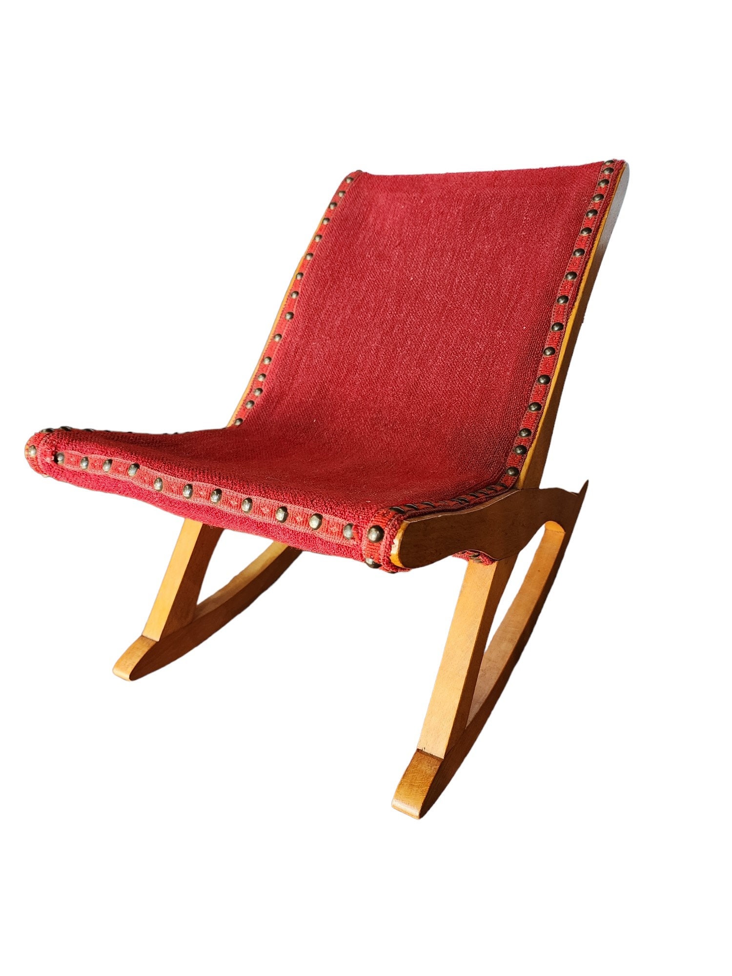 Mid Century English Gout Stool - Etsy