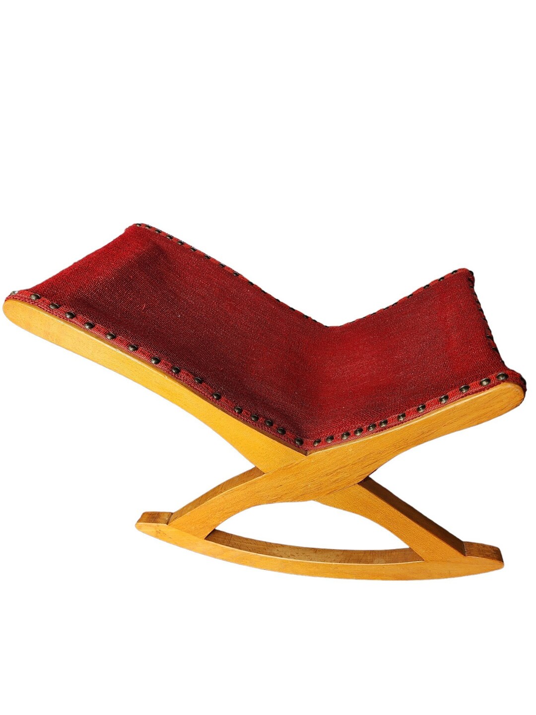 Mid Century English Gout Stool - Etsy