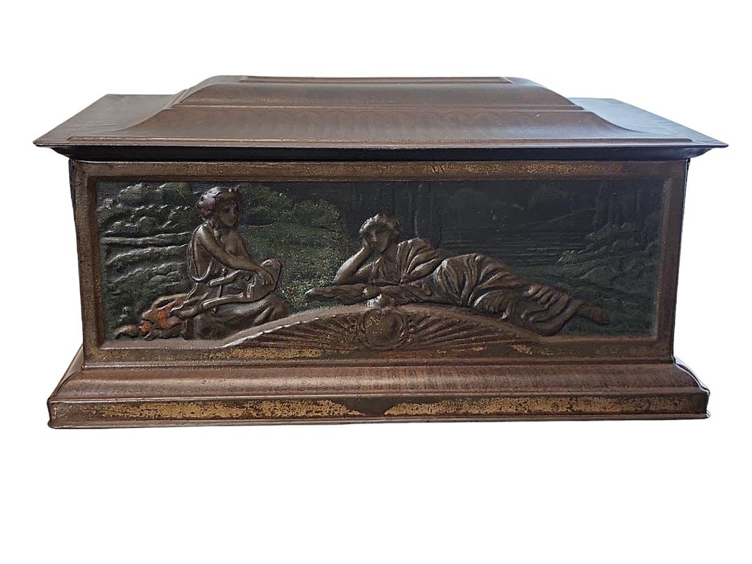 Edwardian Colman's English Mustard Casket Tin - Etsy