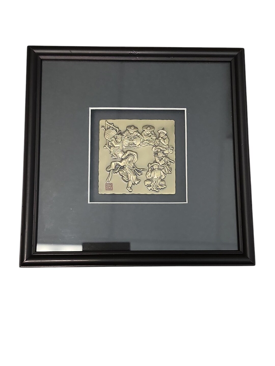 Korean Kim Hong Do Bronzed Folk Painting - Etsy
