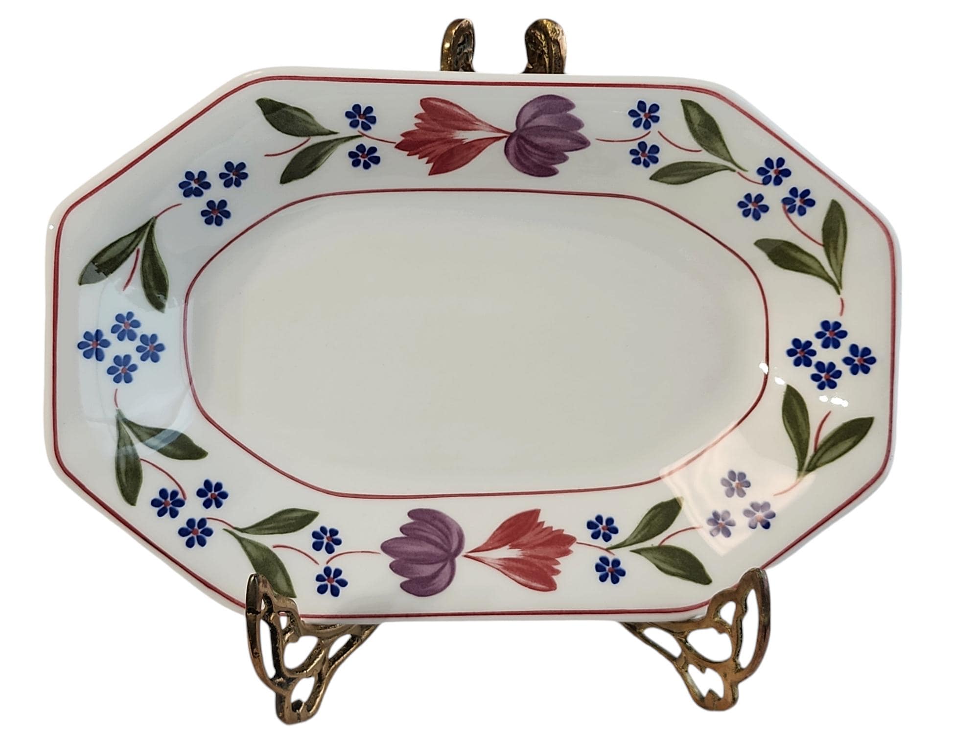 1960s Adams Ironstone Dessert Plates - Set of 6 - Etsy