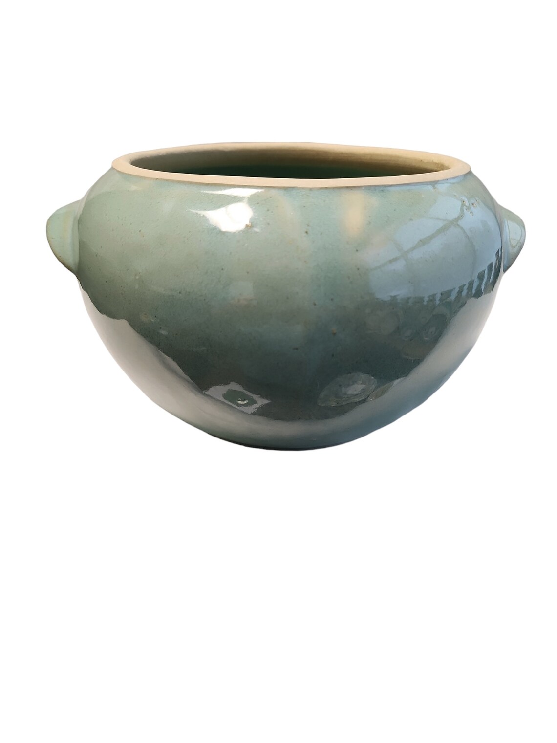 Vintage Western Stoneware Lidded Bean Pot - Etsy