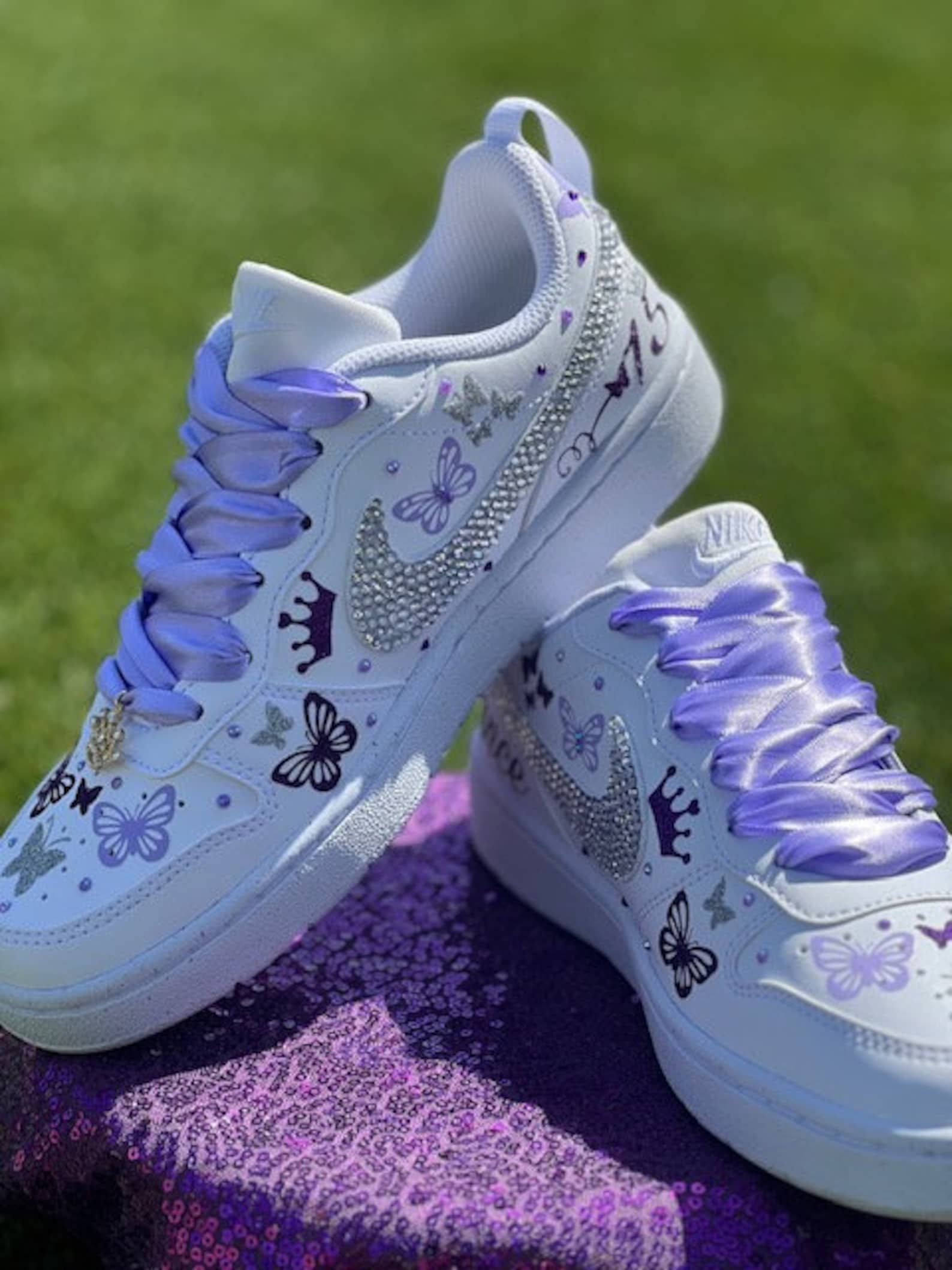 Custom Fifteenth Birthday Nike Shoes, Quinceañera Nike Shoes ...