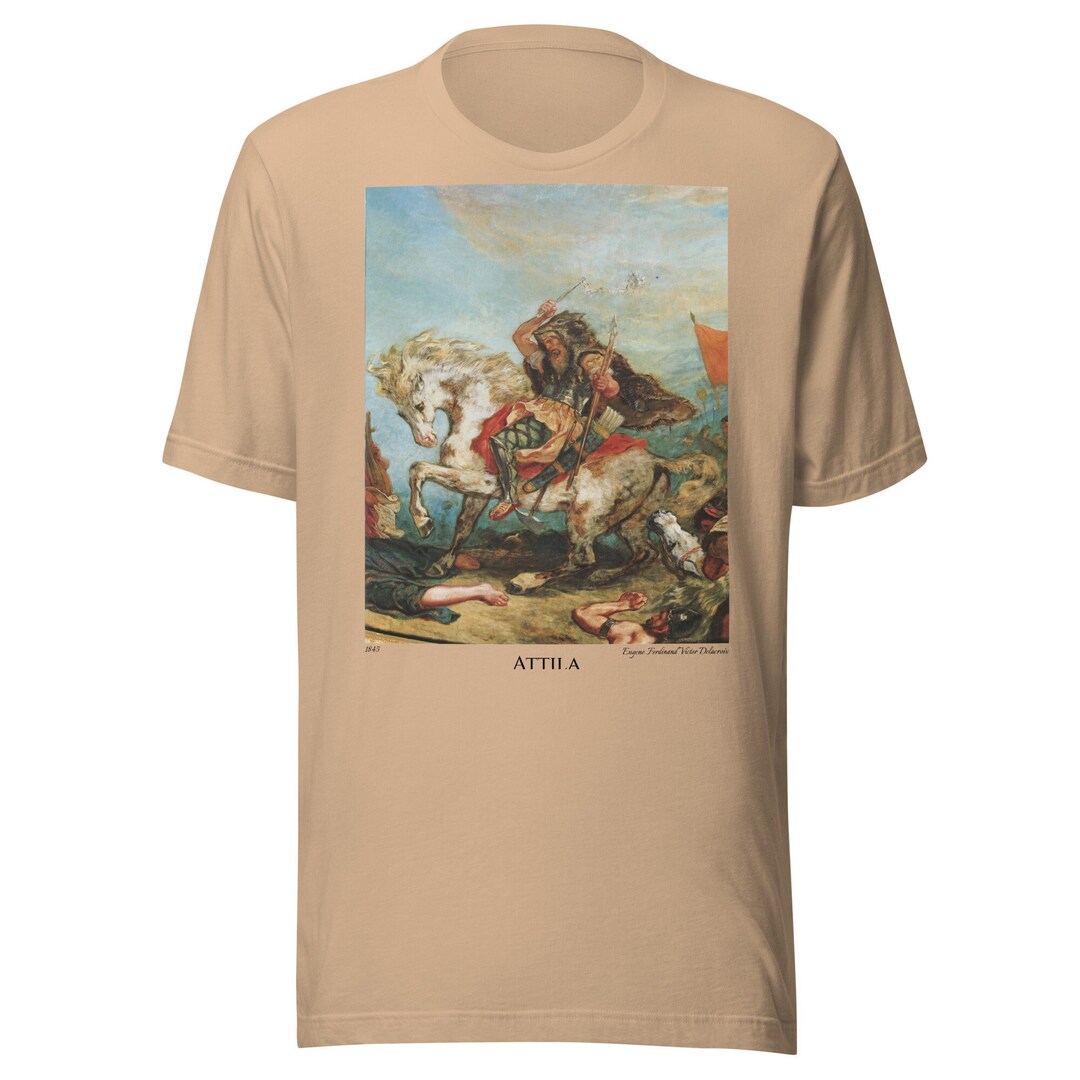 Attila the Hun Classical Art Shirt 100% Cotton - Etsy