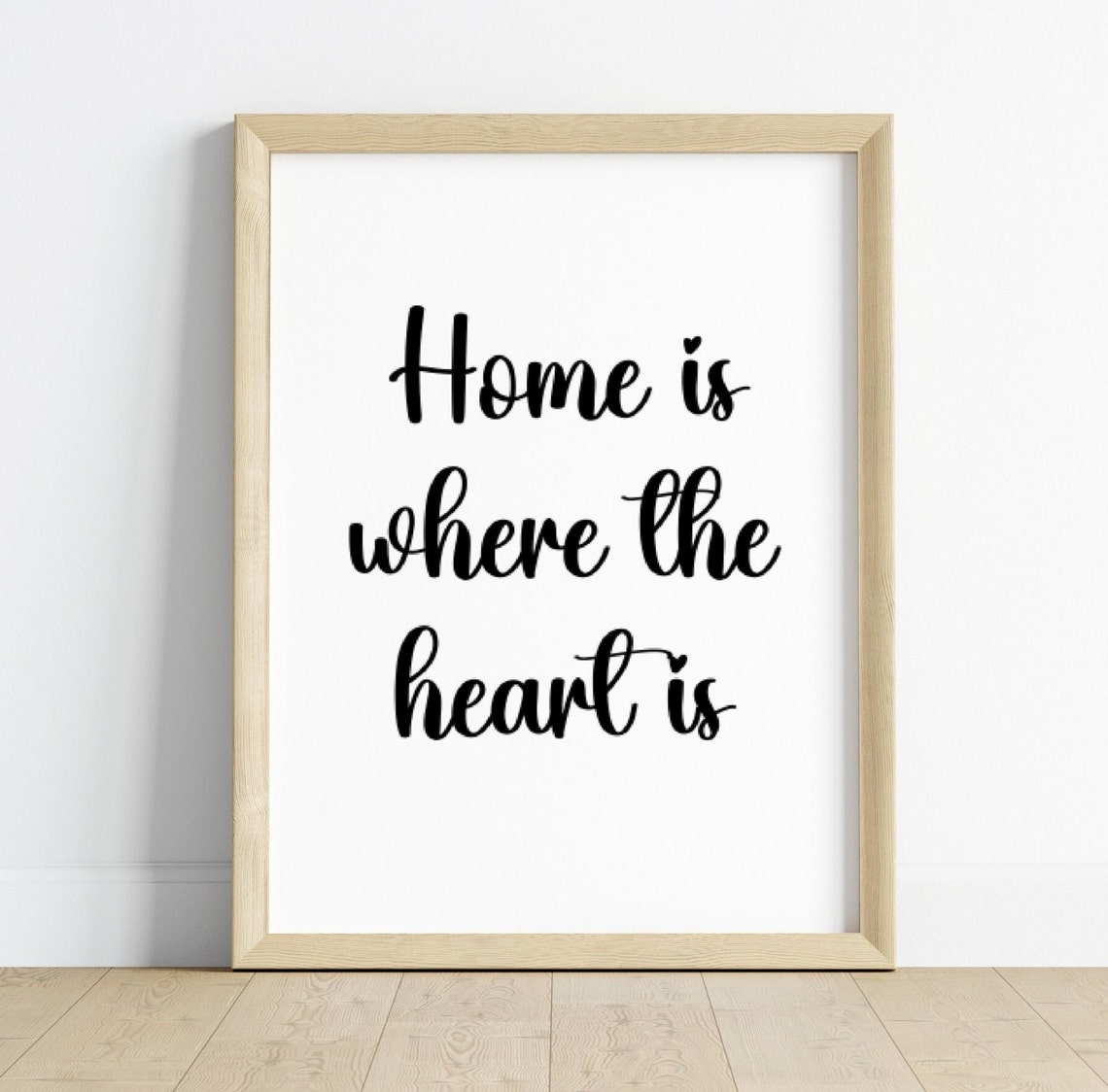 Home is Where the Heart is Printable Art, New Home Gift, Last Minute ...