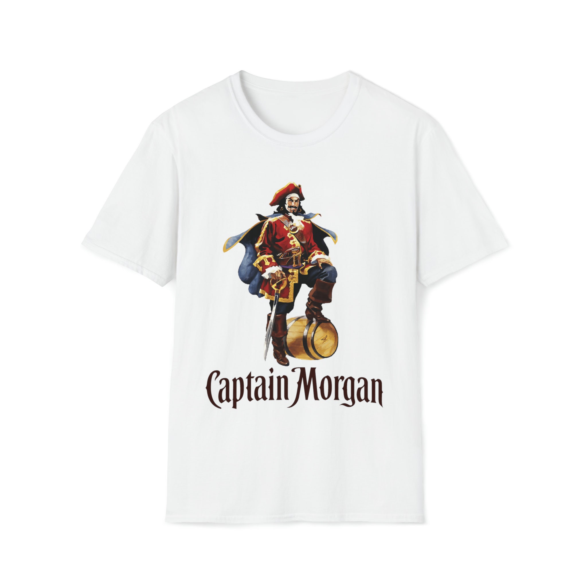 Captain Morgan Softstyle T-shirt - Unisex - S to 3XL Sizing - Perfect ...