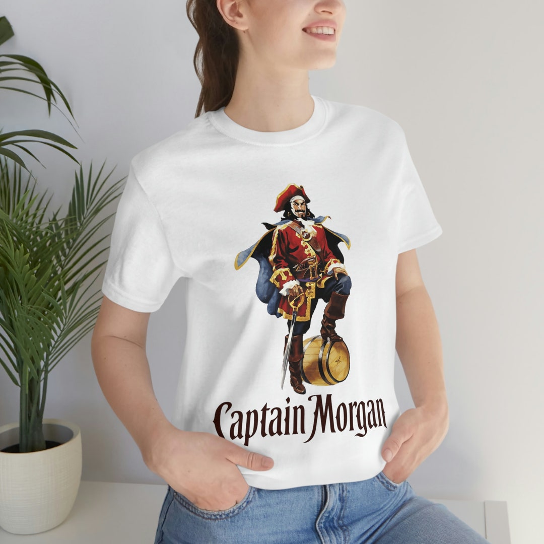Captain Morgan Short Sleeve Tee - Unisex - S to 3XL Sizing - Perfect ...