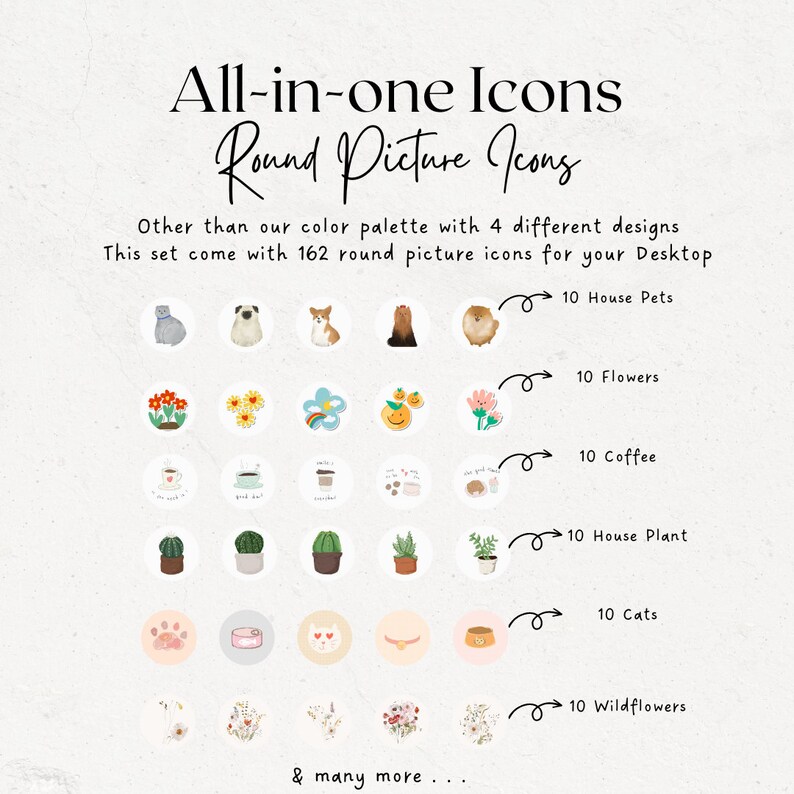 1000 Mac Desktop Folder Icon Pack Bundle Desktop Icons Desktop - Etsy