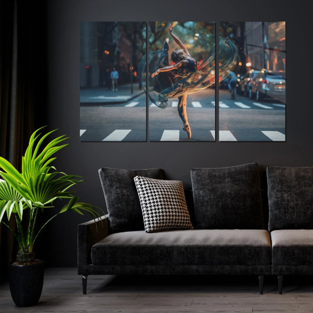 Dance Desing Wall Art, UV Plexi Print, Gift for Dancer, Hight Quality ...