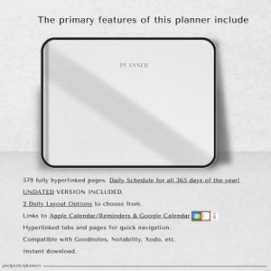 Monthly Planner | Goodnotes Template | Monthly Calendar | Monthly ...