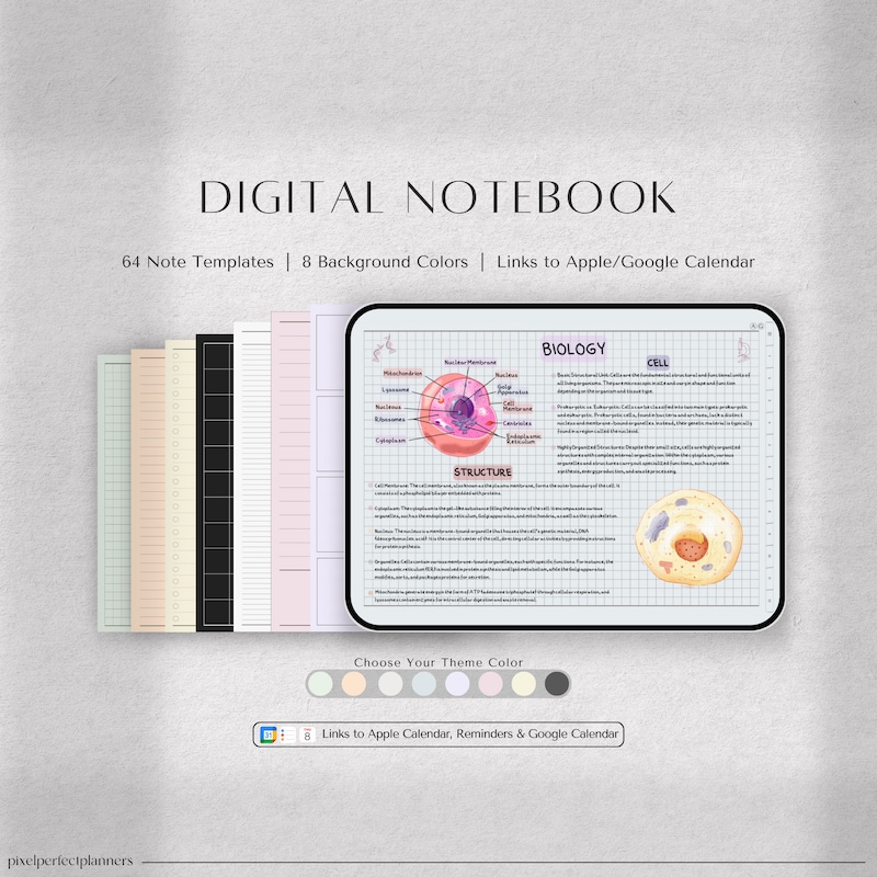 Digital Notebook - Etsy