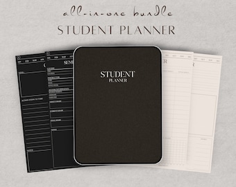 Student Planner Academic Planner 2023-2024 College Planner Digital ...