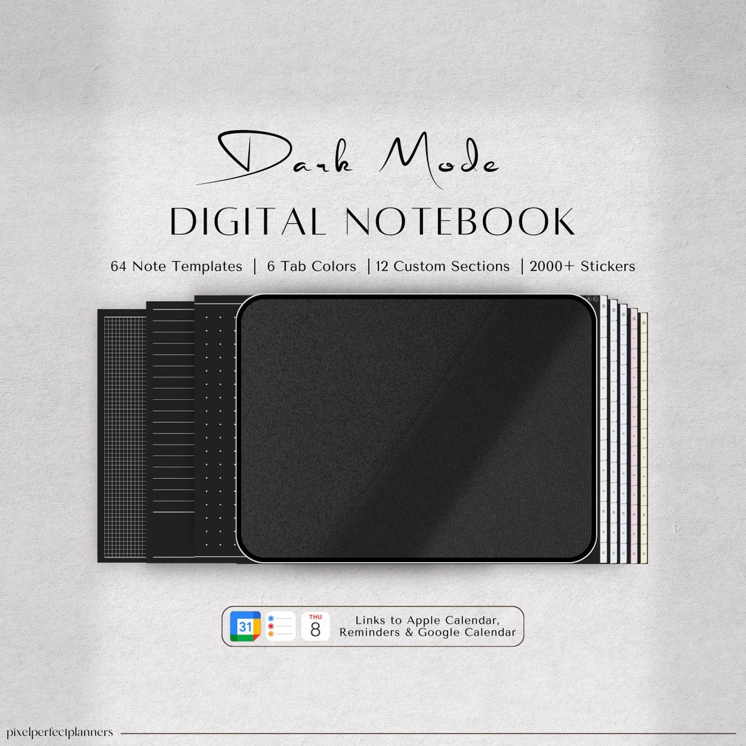 Digital Notebook | Digital Notes | Student Journal | Goodnotes ...