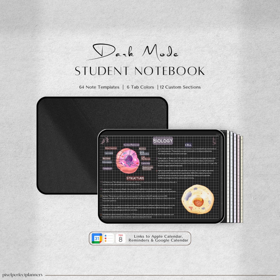 Student Notebook | Digital Notebook | Digital Notes | Goodnotes ...