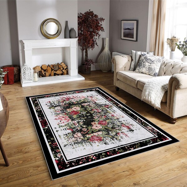 Rectangle Rug - Etsy