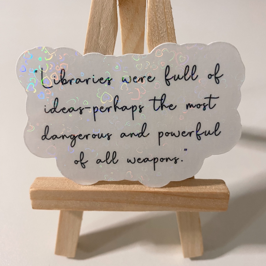 Throne of Glass Book Quote Vinyl Sticker, Throne of Glass Sticker ...