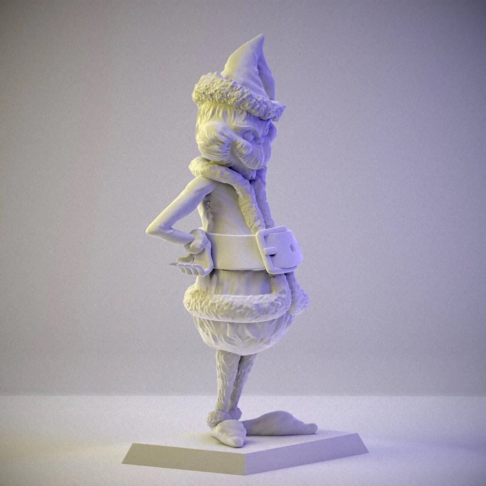 The Grinch 3D Print STL File for 3D Printing3d - Etsy