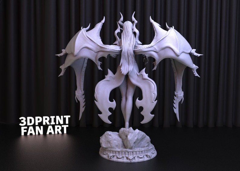 Demon Queen 2 Pose 3D Print STL File for 3D Printing3d - Etsy