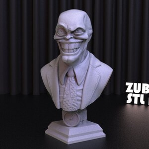 The Mask Bust STL File: 3D Printer Model (digital Download) - Etsy