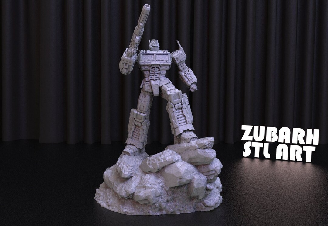 Optimus Prime STL File: 3D Printer Model Figure (digital Download) - Etsy
