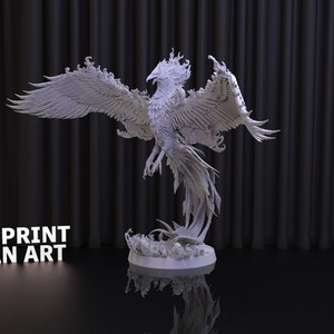 Phoenix Statue 3D Print STL File for 3D Printing,3d Digital,instant ...