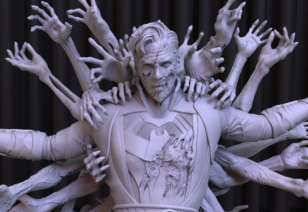 Doctor Strange Statue STL File: Multiverse of Madness 3D Print (digital ...